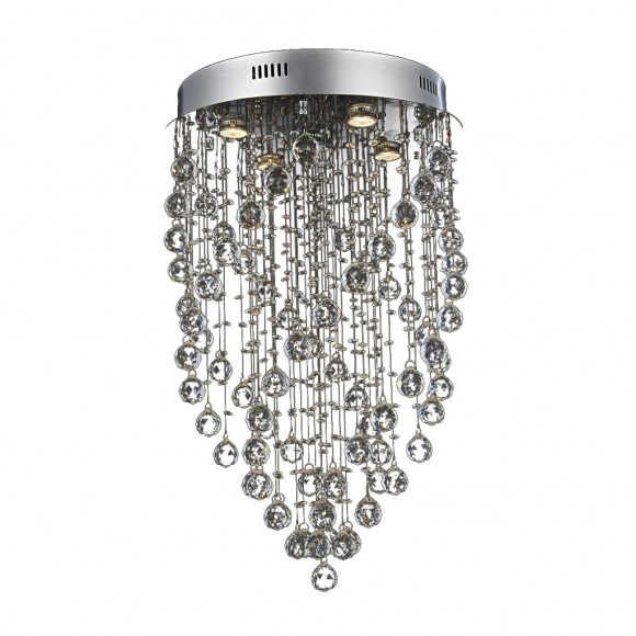 Luxera 64320 Twister kryštál luster 5x50W | Dekolamp.sk
