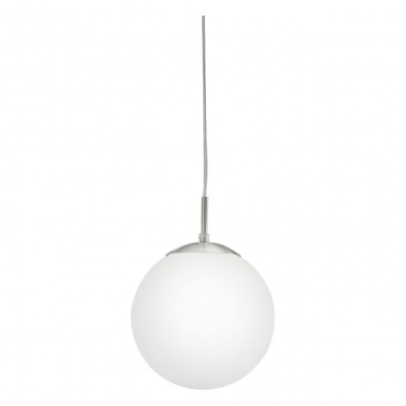 Eglo 85261 závesné stropné svietidlo Rondo 1x60W | E27 - matný nikel ...
